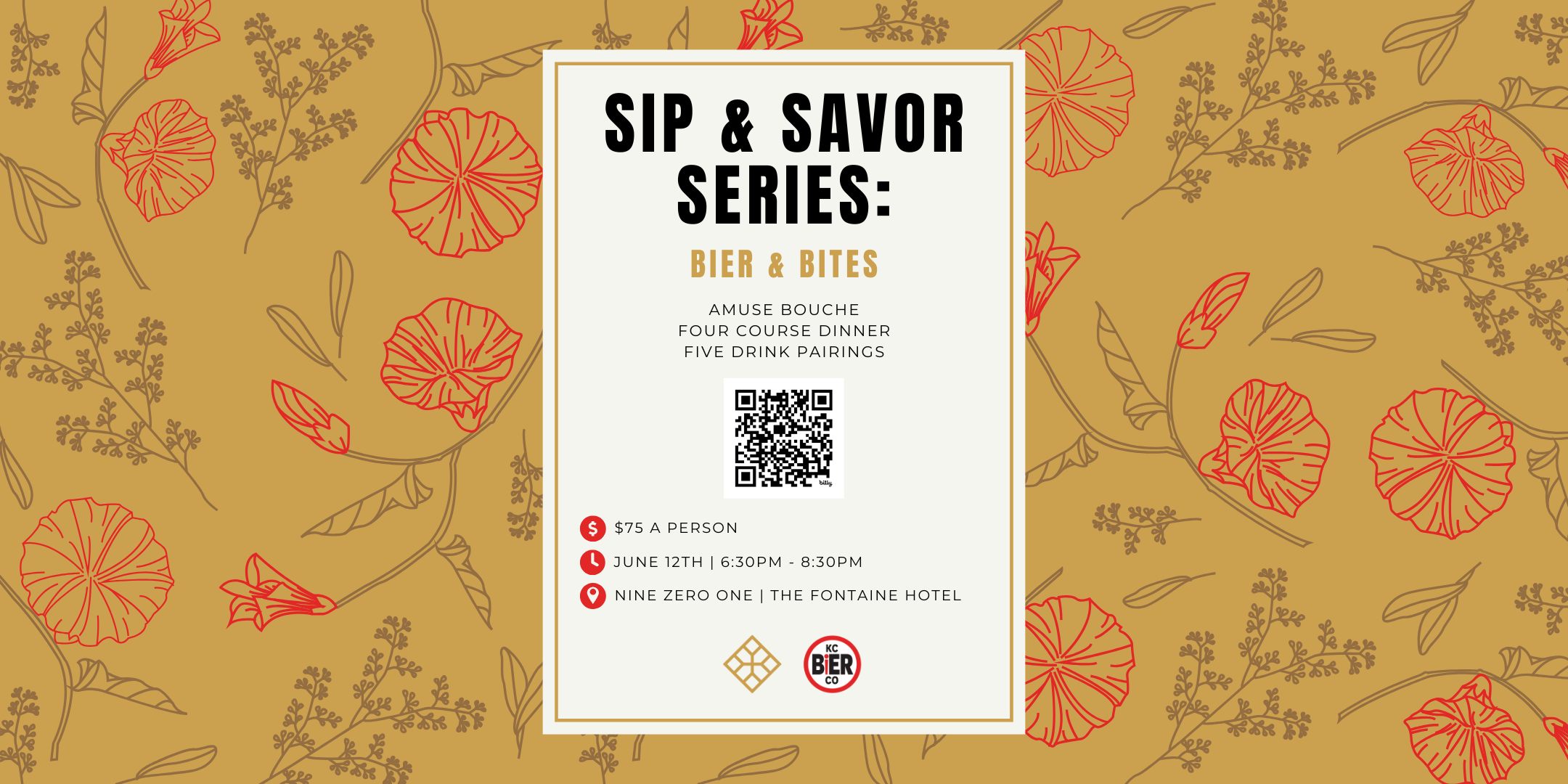 Bier & Bites Bier Dinner at Nine Zero One – KC Bier Co. – German-style ...